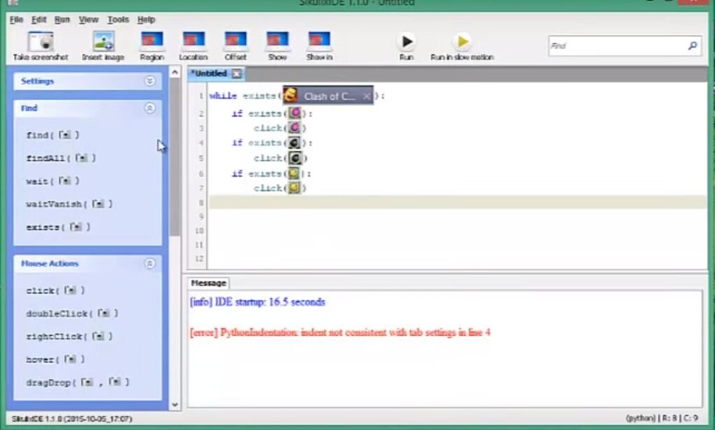 Sikuli increíble forma de hacer scripts - Christian Fontalvo